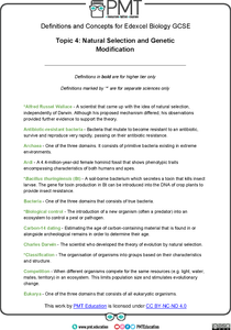 Definitions - Bundle - Edexcel Biology GCSE - PMT Education