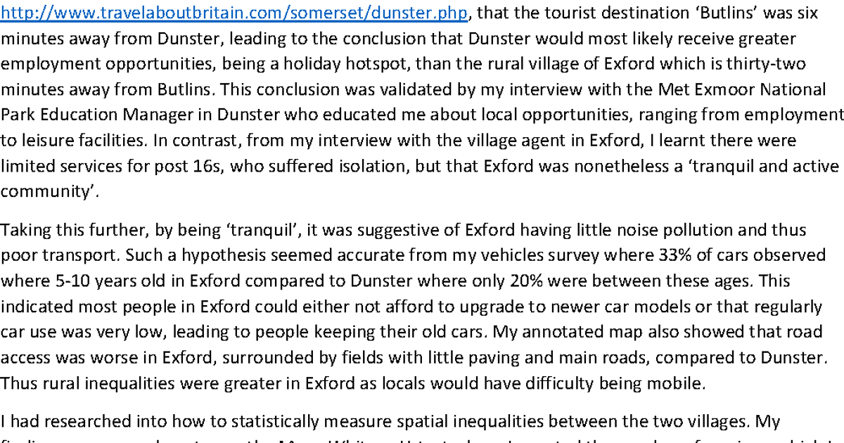 Fieldwork Notes - Bundle - Edexcel - PMT Education