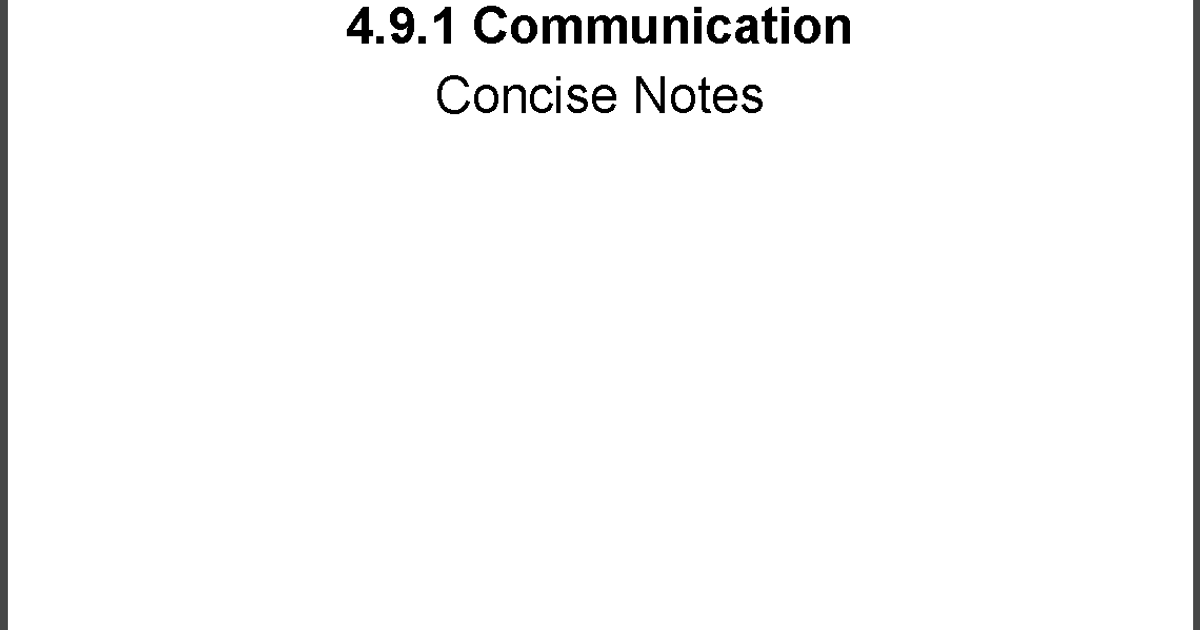 AQA A-Level Computer Science Concise Notes II - PMT Education
