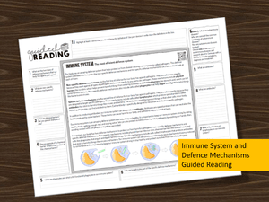 Immune System & Human Defense Mechanisms - Guided Reading - PMT Education